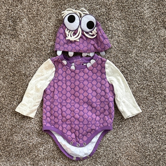 Disney | Costumes | Boo Baby Onesie With Hat | Poshmark